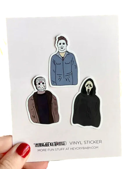 Halloween Horror Sticker Pack- The Crybaby Club – Whitney Winkler Art