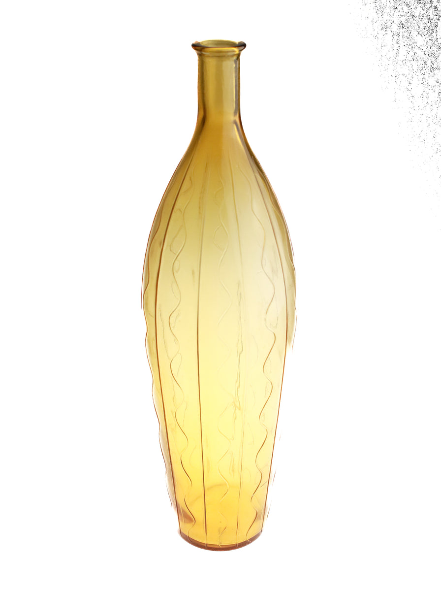 Tall Amber Wave Vase | Whit's Vintage Picks – Whitney Winkler Art
